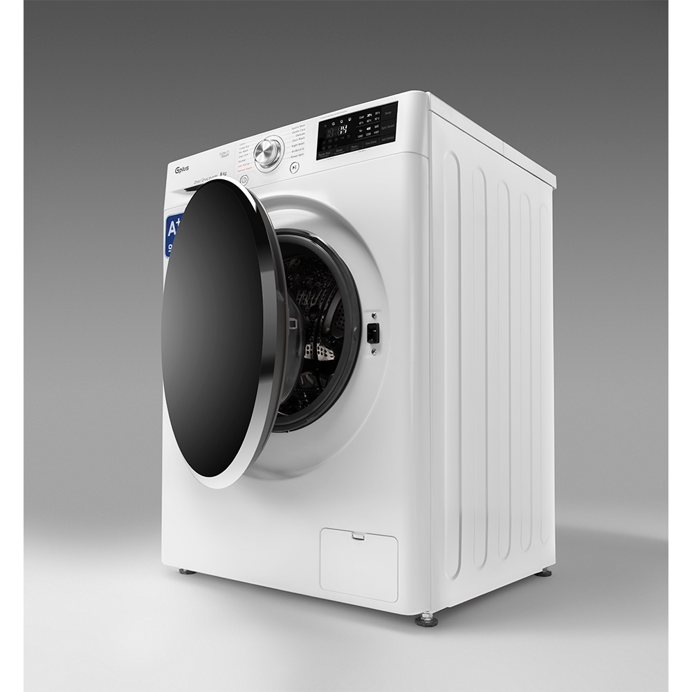 ماشین لباسشویی 8 کیلویی جی پلاس مدل GWM-M880W-IND - سایت فروش قسطی باکس